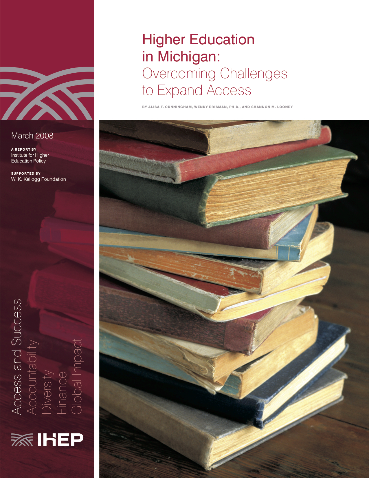 Higher Education in Michigan: Overcoming Challenges to Expand Access - IHEP