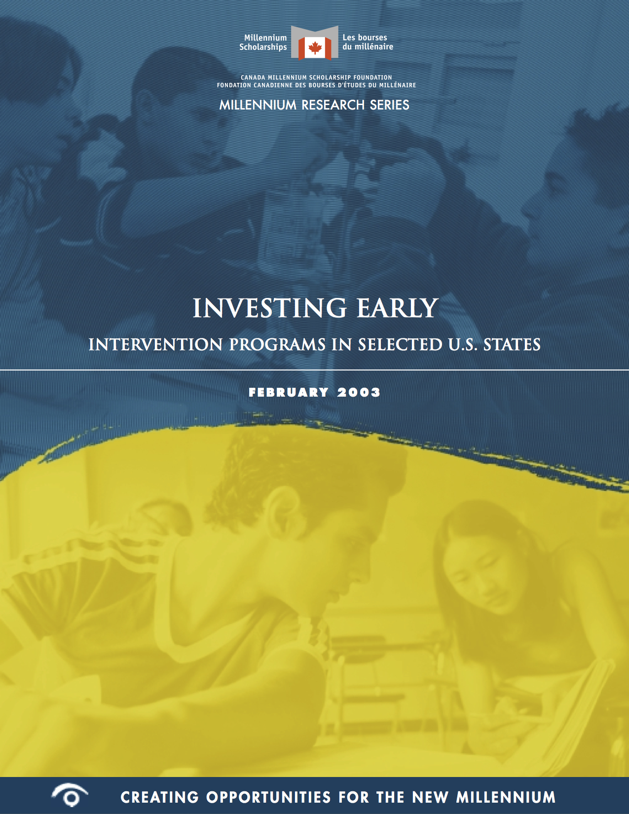 Investing Early: Intervention Programs in Selected U.S. States - IHEP