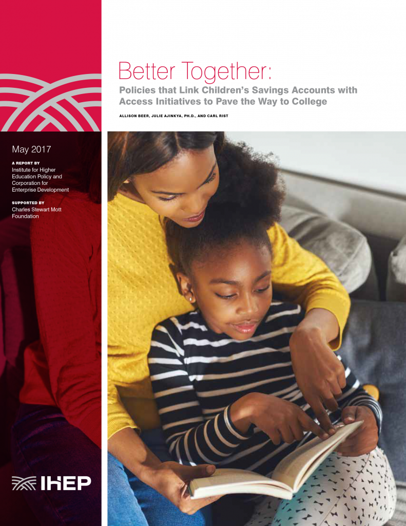 Better Together: Policies That Link Children's Savings Accounts With ...