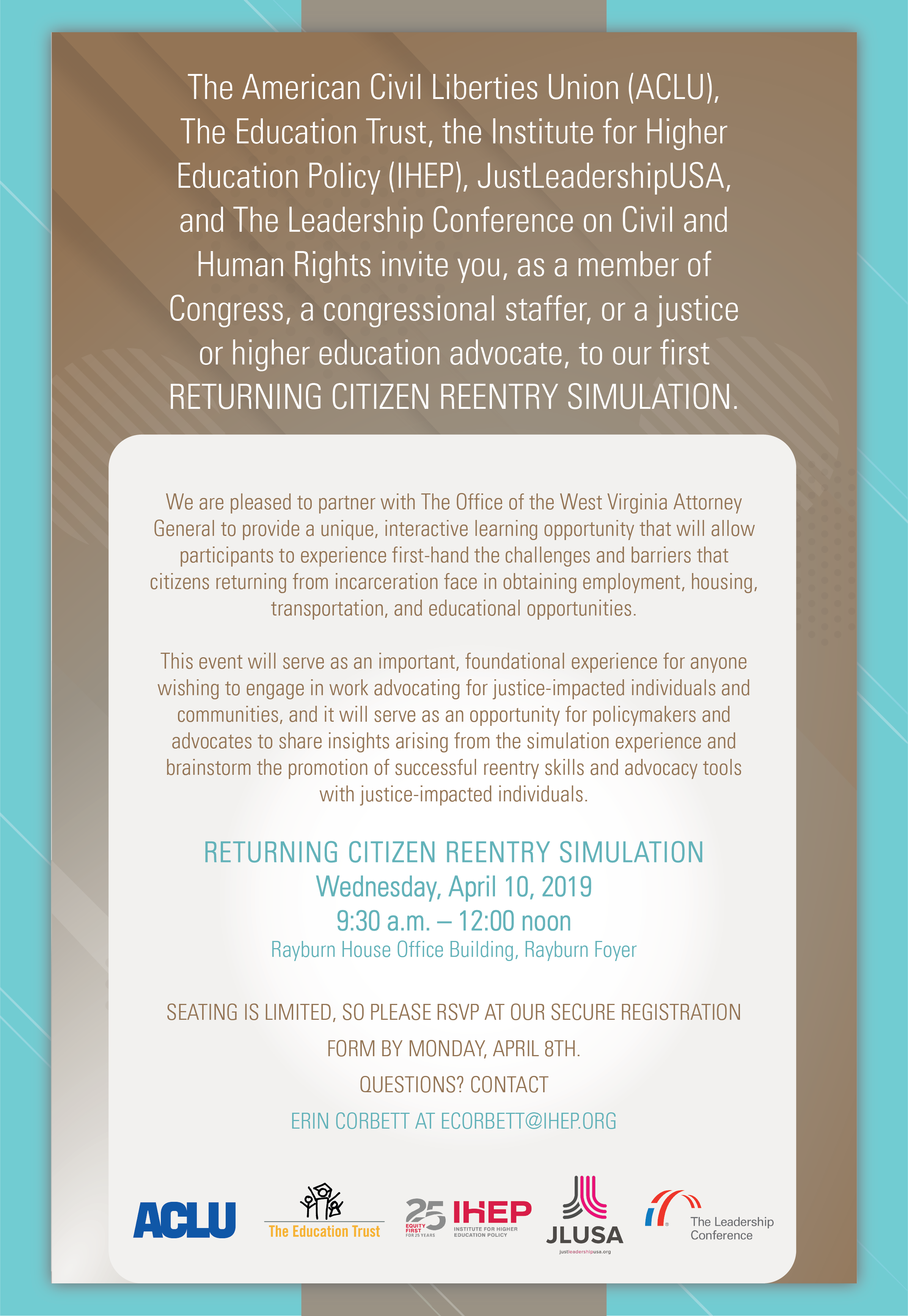 Returning Citizen Reentry Simulation - IHEP