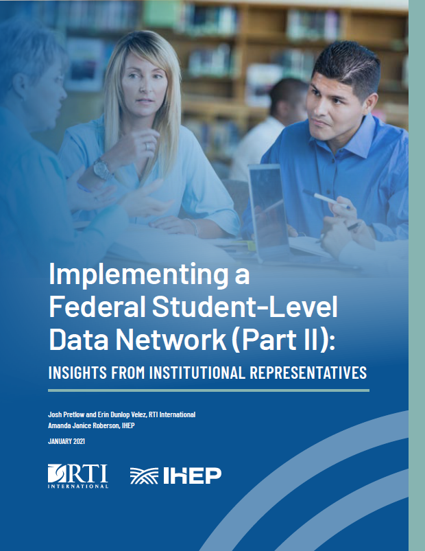 Implementing a Student-Level Data Network (Part II): Insights from Institutional Representatives ...