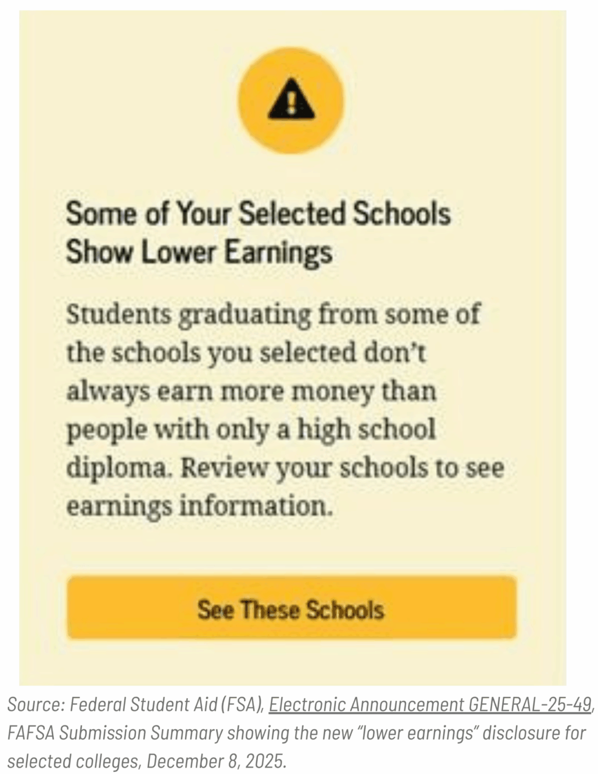 New FAFSA earnings tool boosts transparency, but program costs and ...